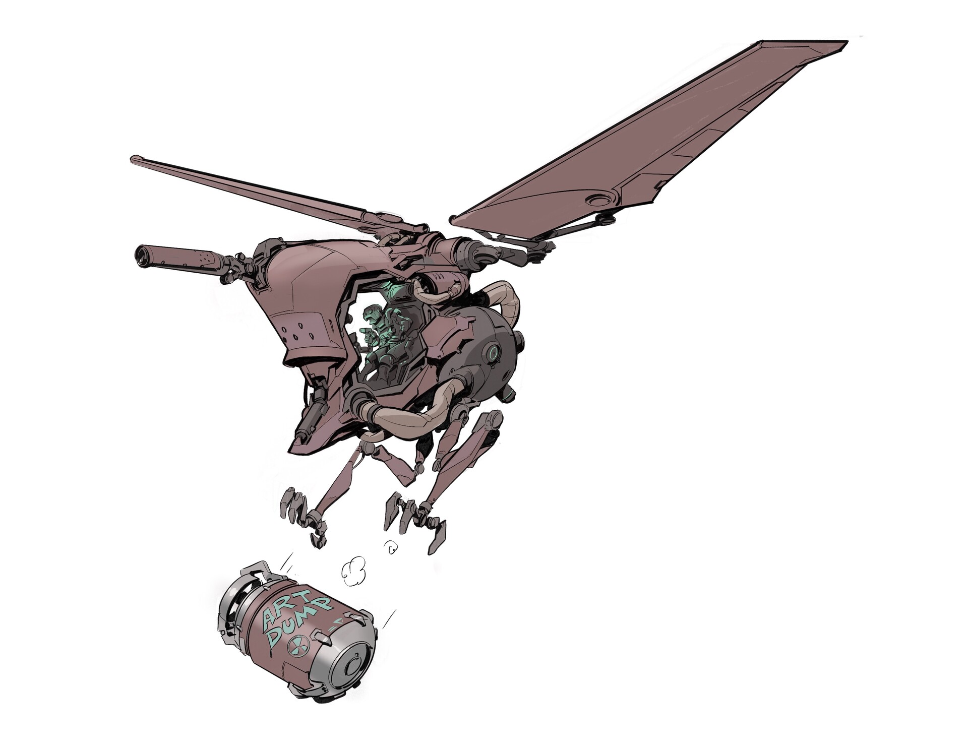 ArtStation - Flying critters