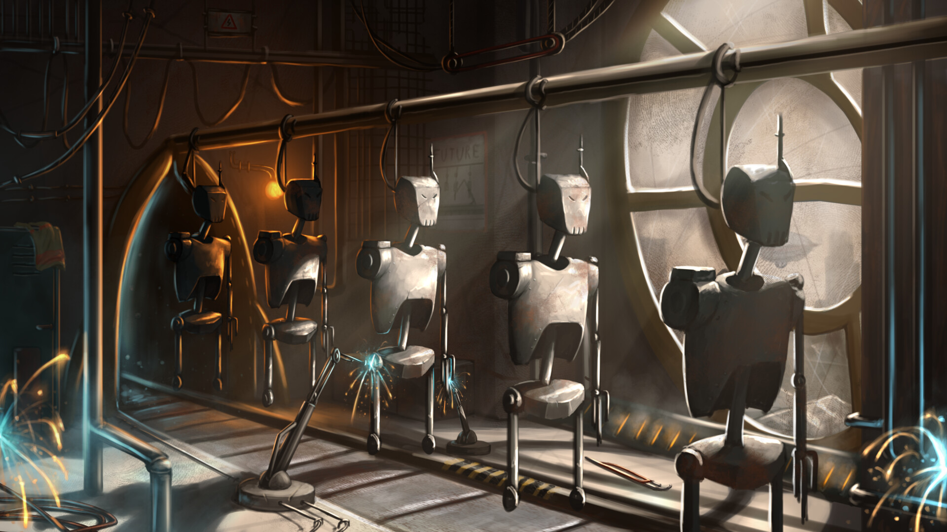 ArtStation - Robot Factory