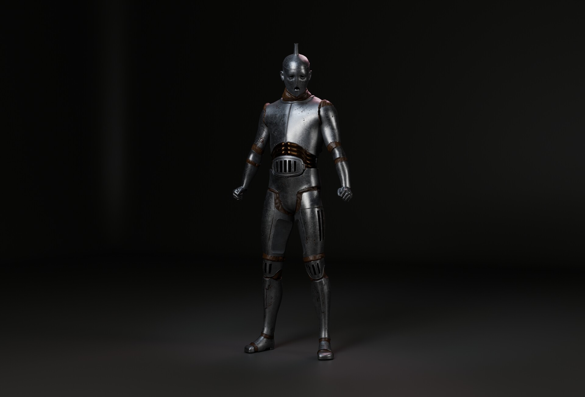 ArtStation - Character - "Kettle-man" By Chandler Punnanithinont