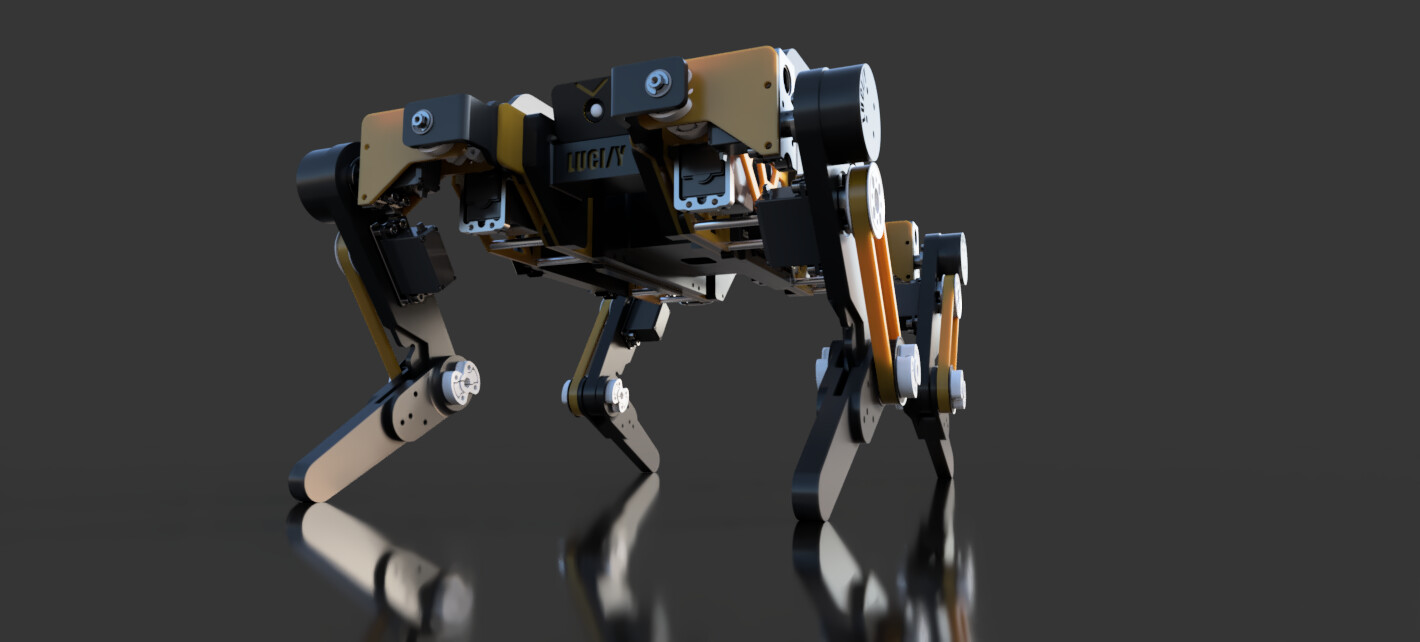 ArtStation - CAD DESIGN | ROBOT DOG