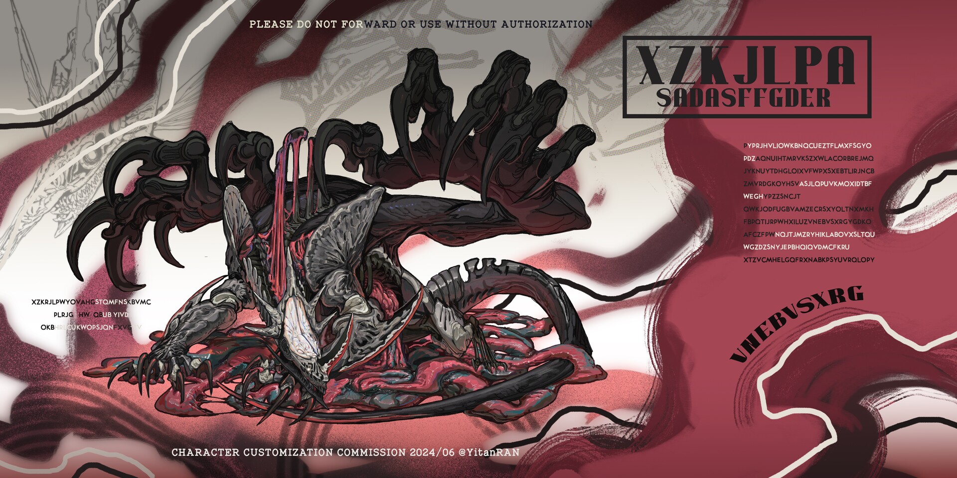 ArtStation - Blood, Plague, Monster