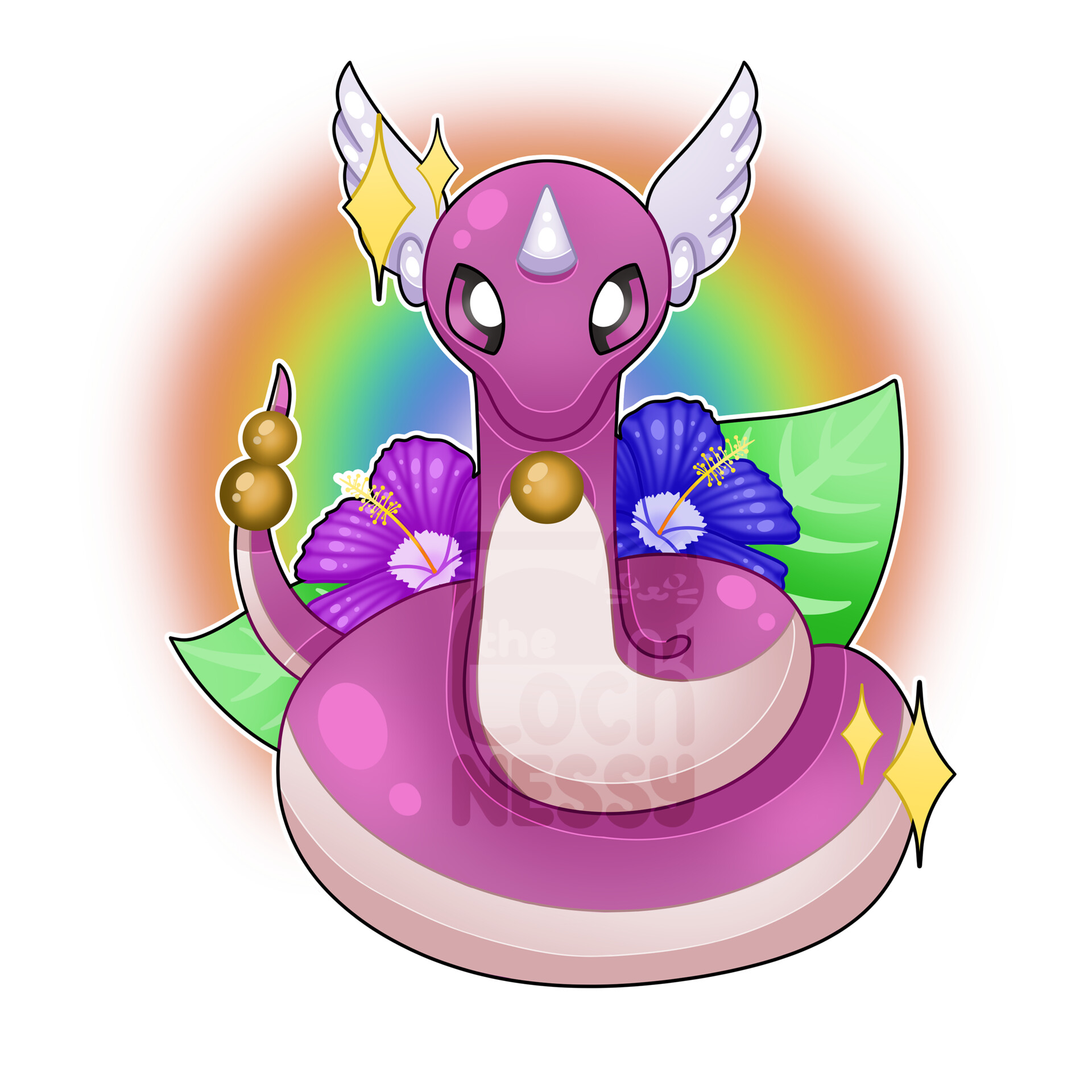 ArtStation - Shiny Dragonair