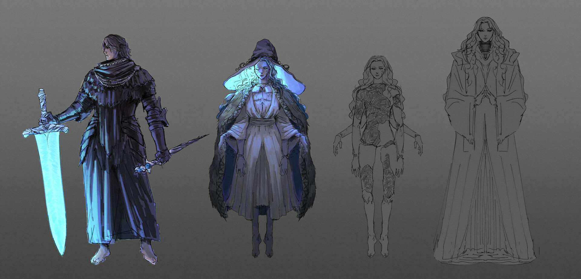 ArtStation - Sketches - Elden Ring