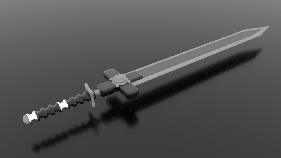 ArtStation - sci-fi sword