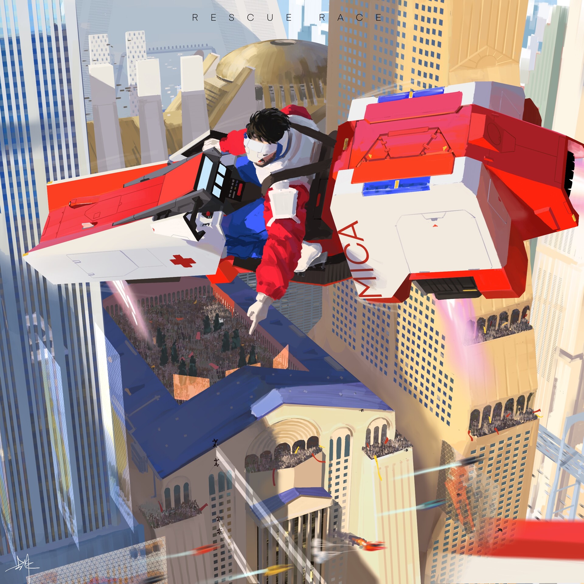 ArtStation - Rescue Race