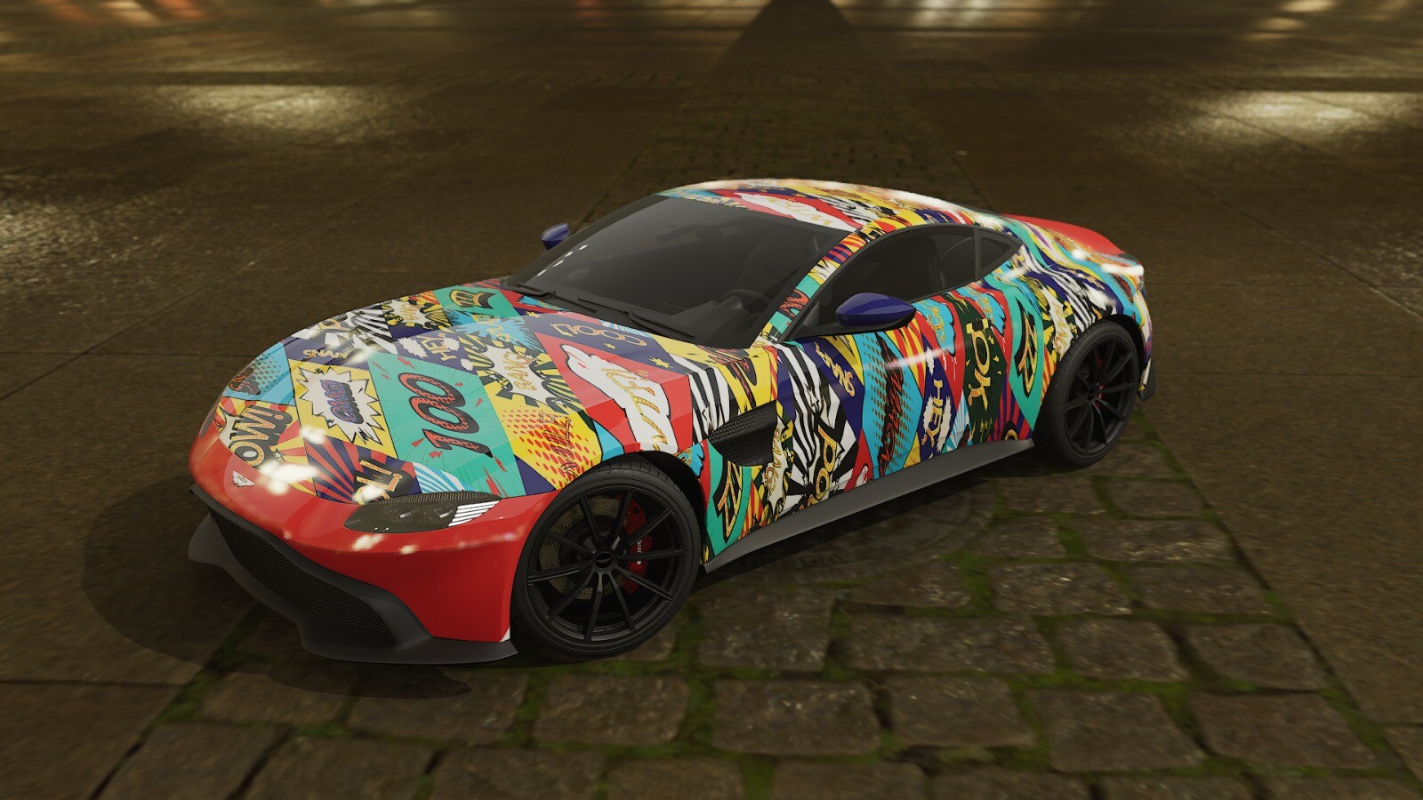 ArtStation - car wrapping design