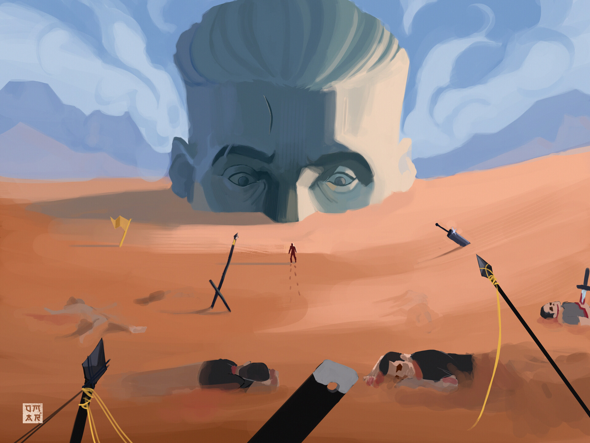 ArtStation - me vs inner me