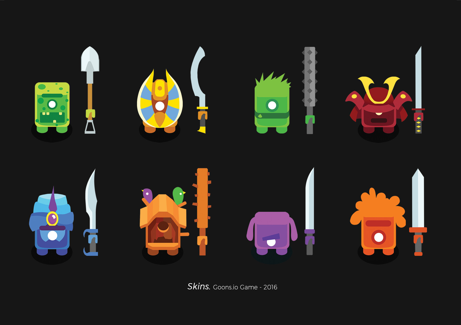 ArtStation - Goons.io Skins