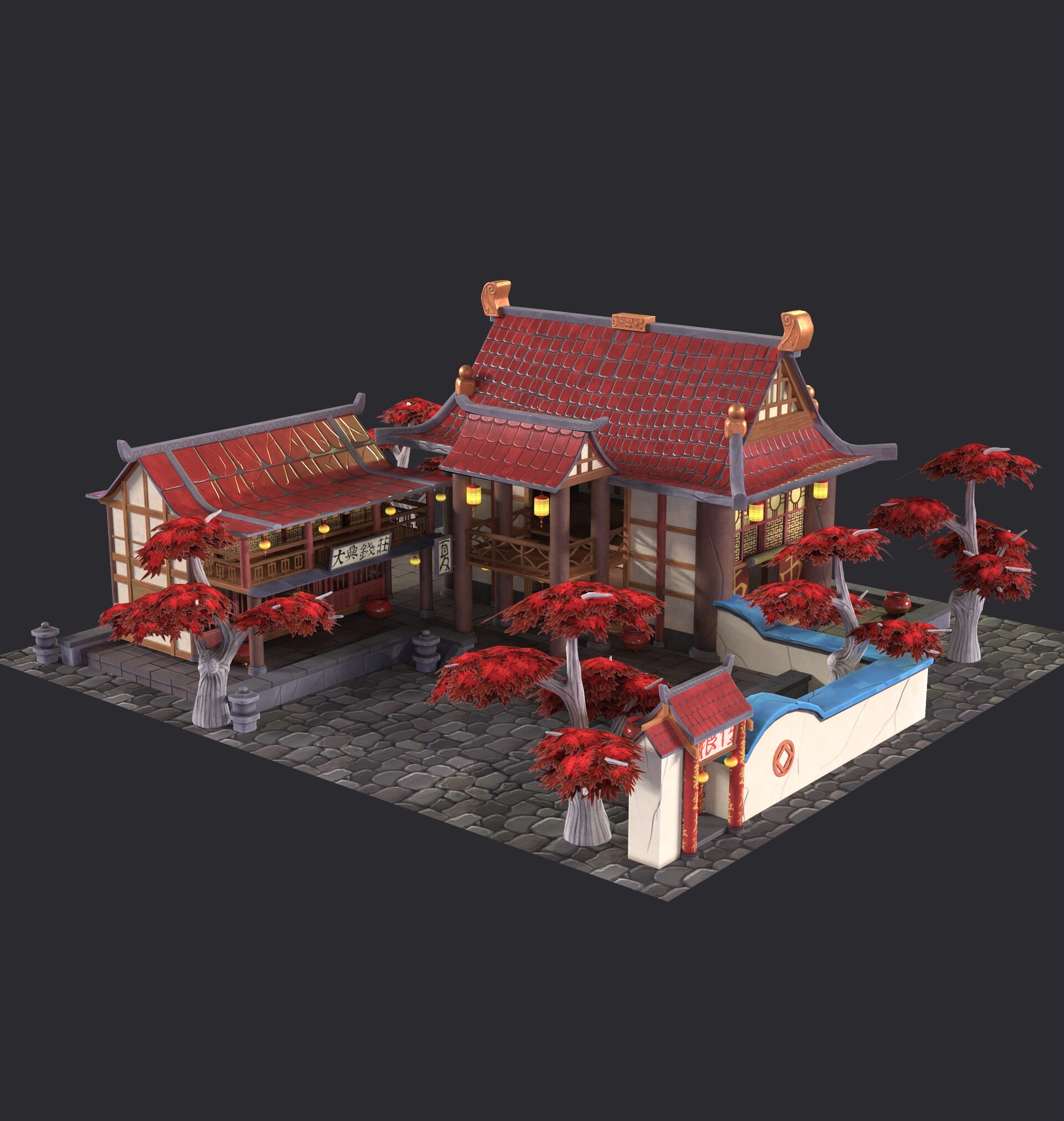 ArtStation - Japanese house