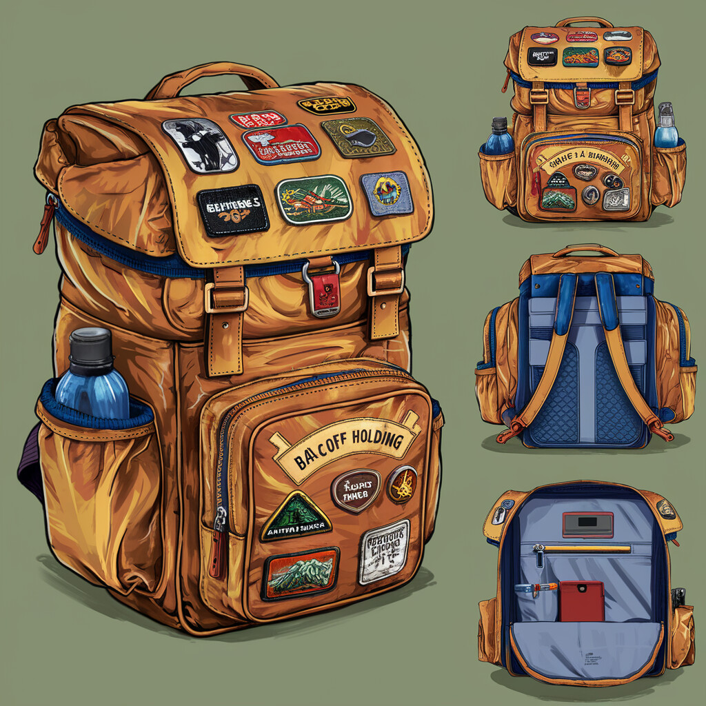 ArtStation - TECH BAG DESIGN