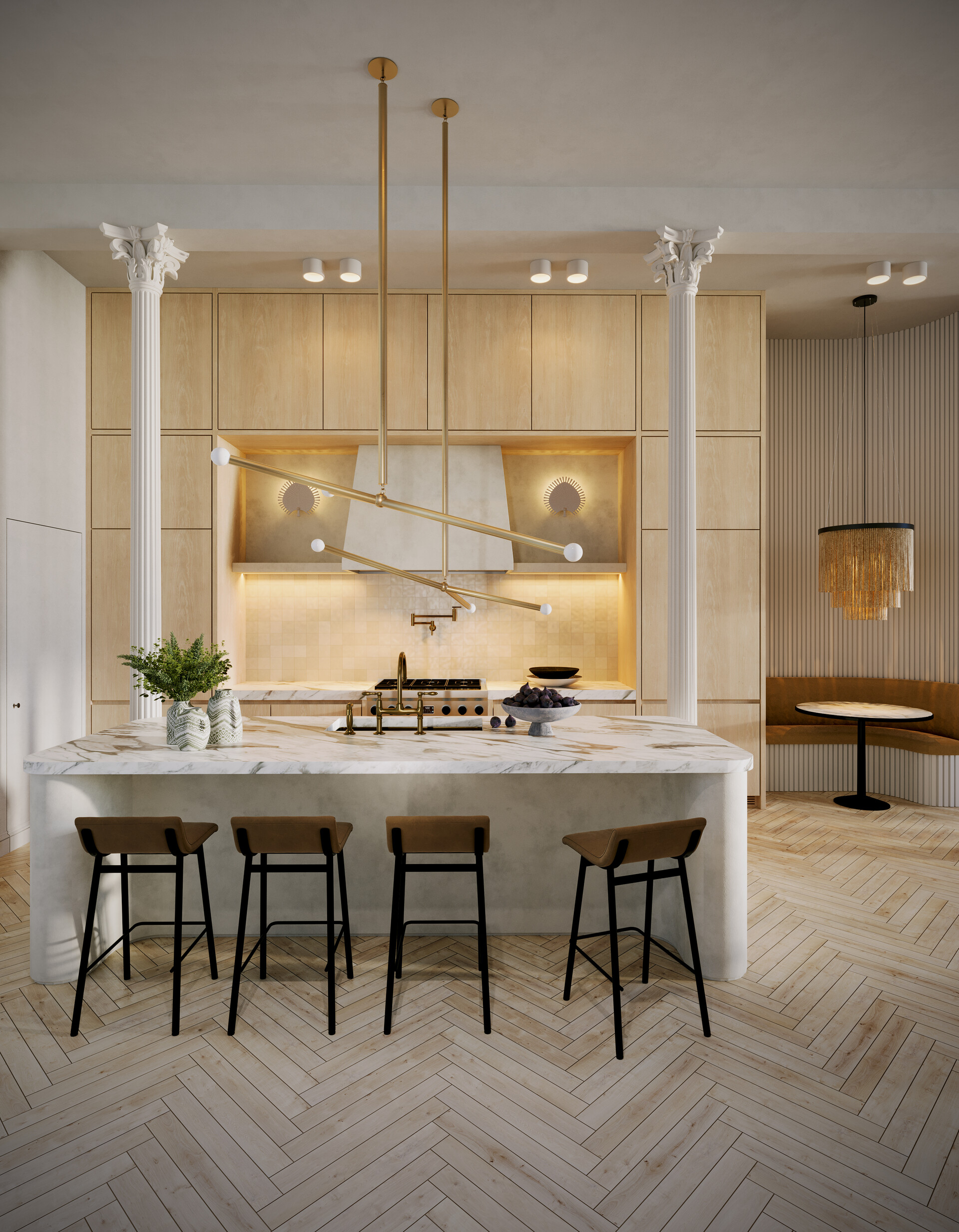 INNA 3D - Kitchen CGI and Conceptual interior design for high end ...