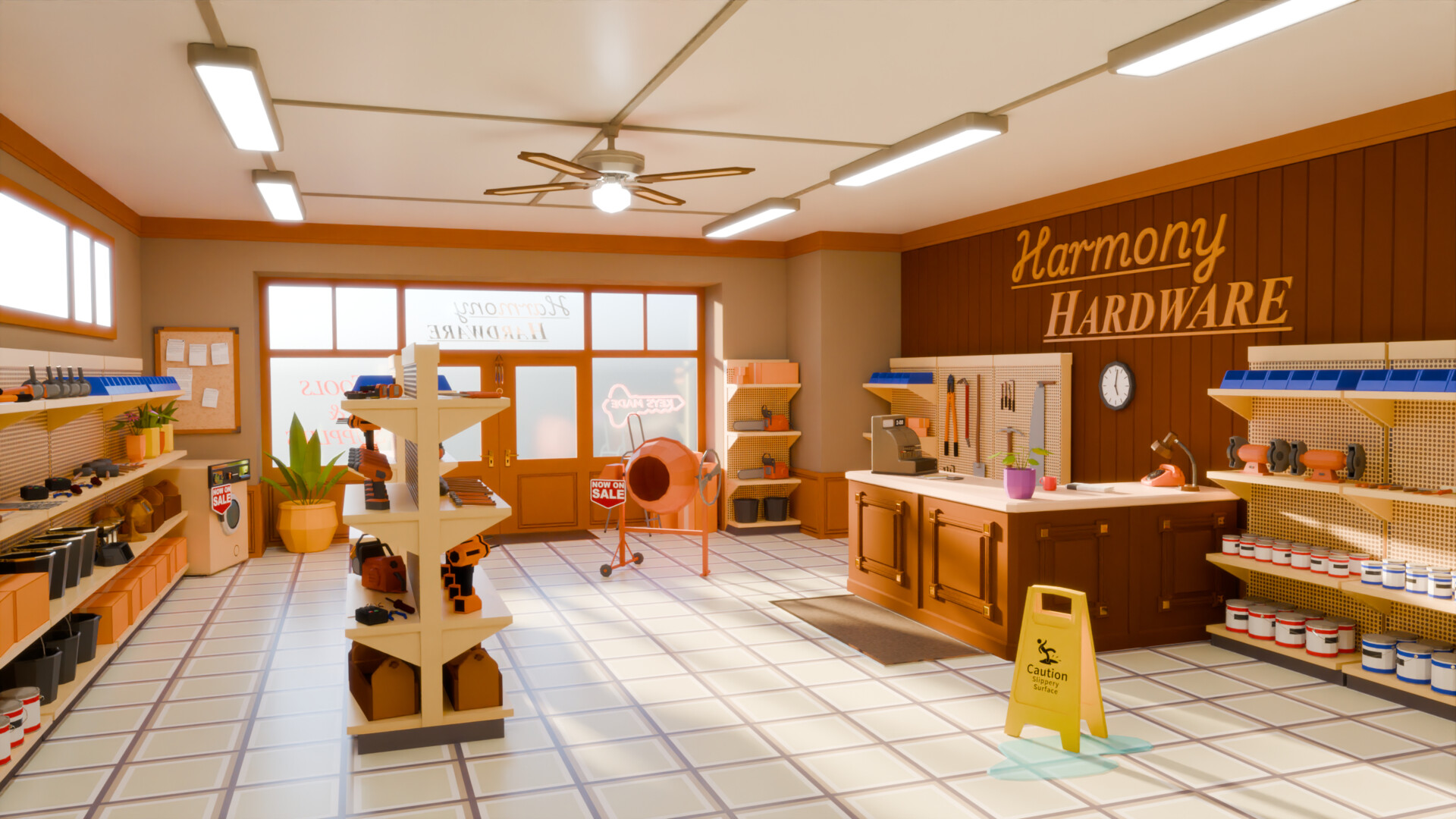 ArtStation - Break, Enter, Repeat - Hardware Store