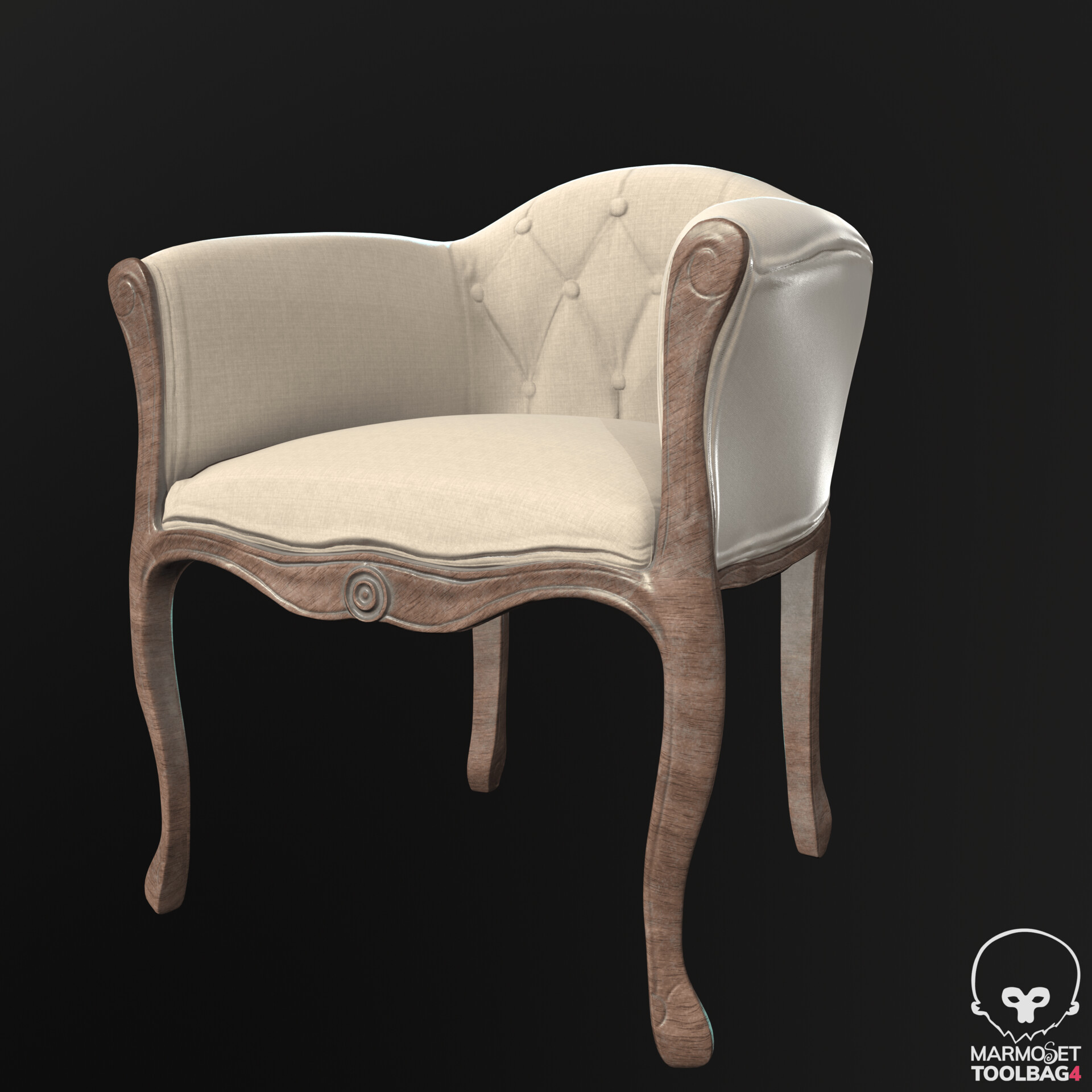 ArtStation - a little sofa modeling