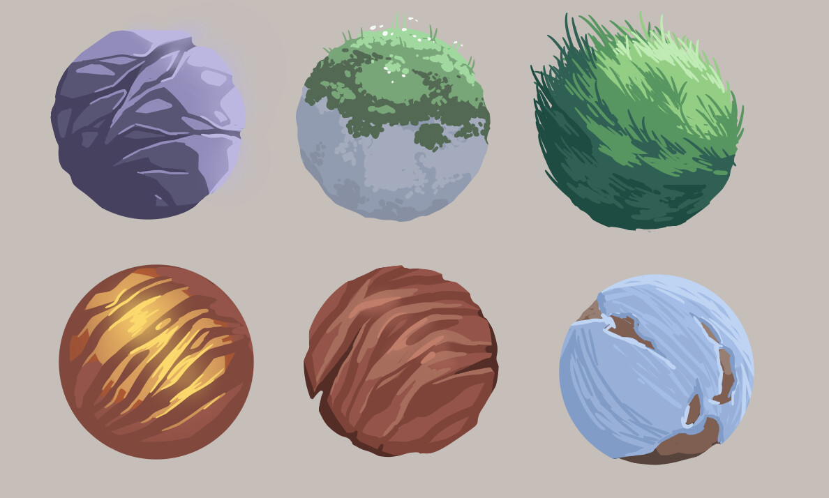 ArtStation - Texture practice