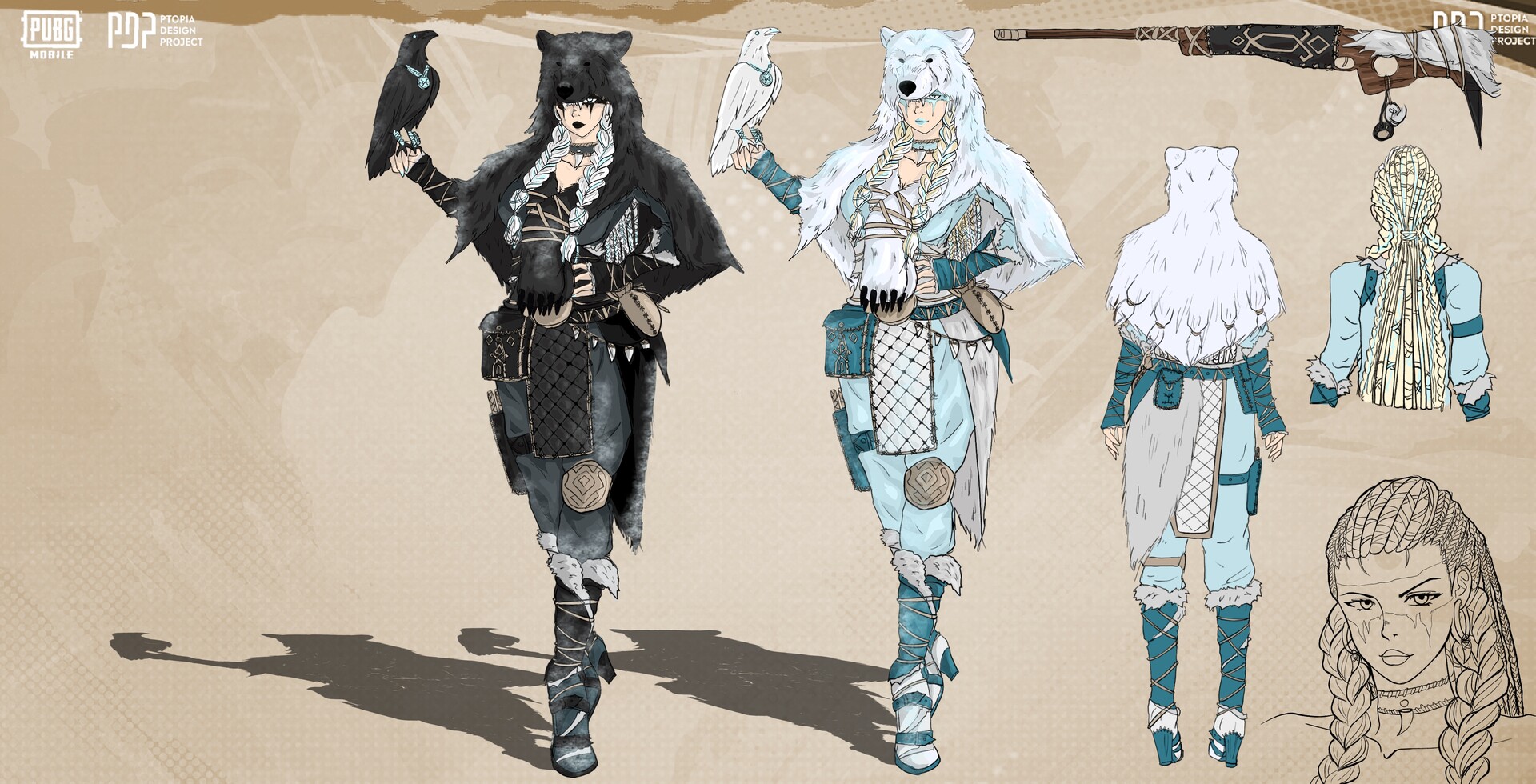 ArtStation - Bear hunter