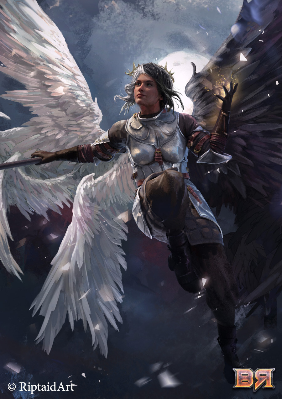 ArtStation - The Two-faced Angel
