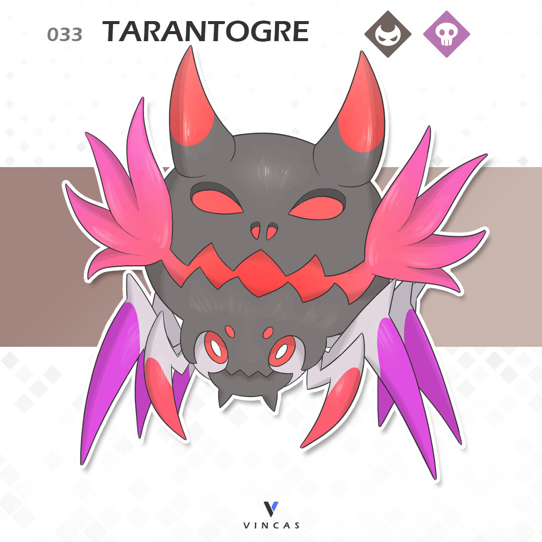 ArtStation - Fakemon 037 - TARANTOGRE