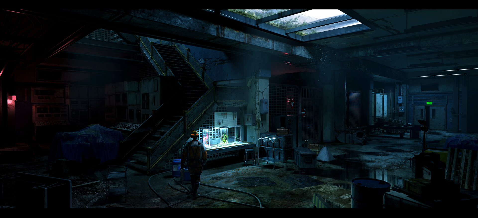 ArtStation - Abandoned factory