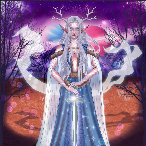 ArtStation - Alien Elf (Character Design)