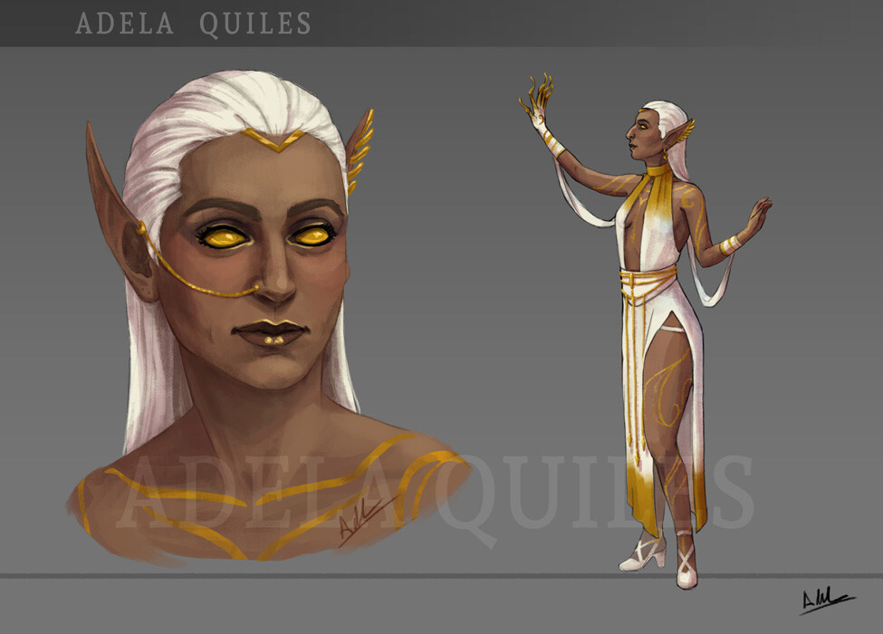 Adela Quiles - Halsania, follower of Calistria