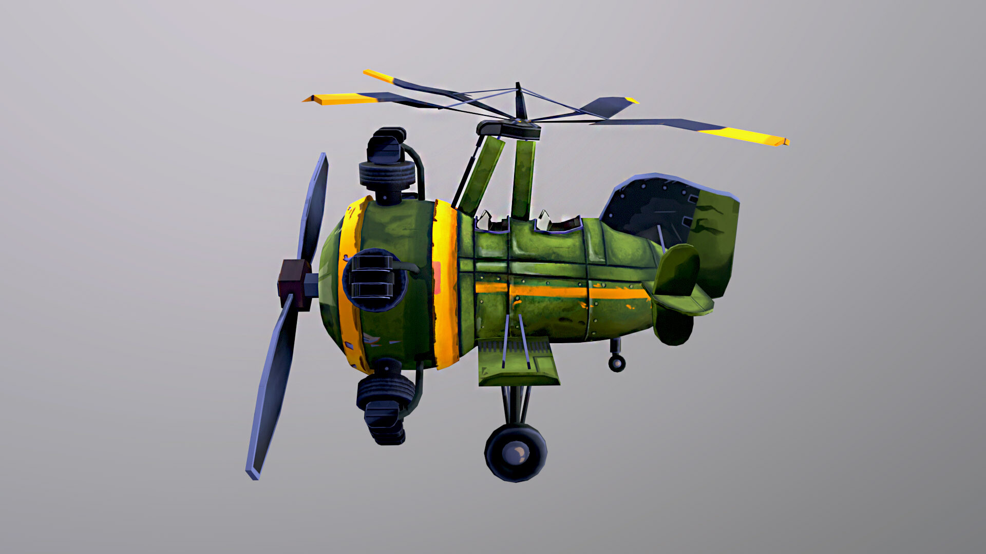 ArtStation - The Flying Circus { Stylized + realistic }