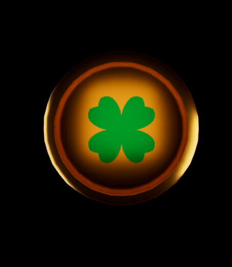 ArtStation - clover shield