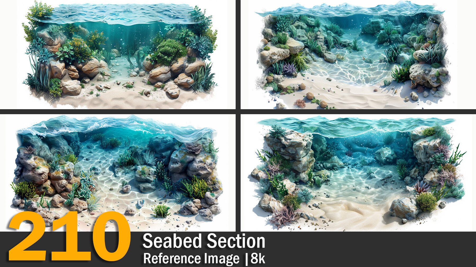Lumière - Seabed Section | Reference Images | 8k
