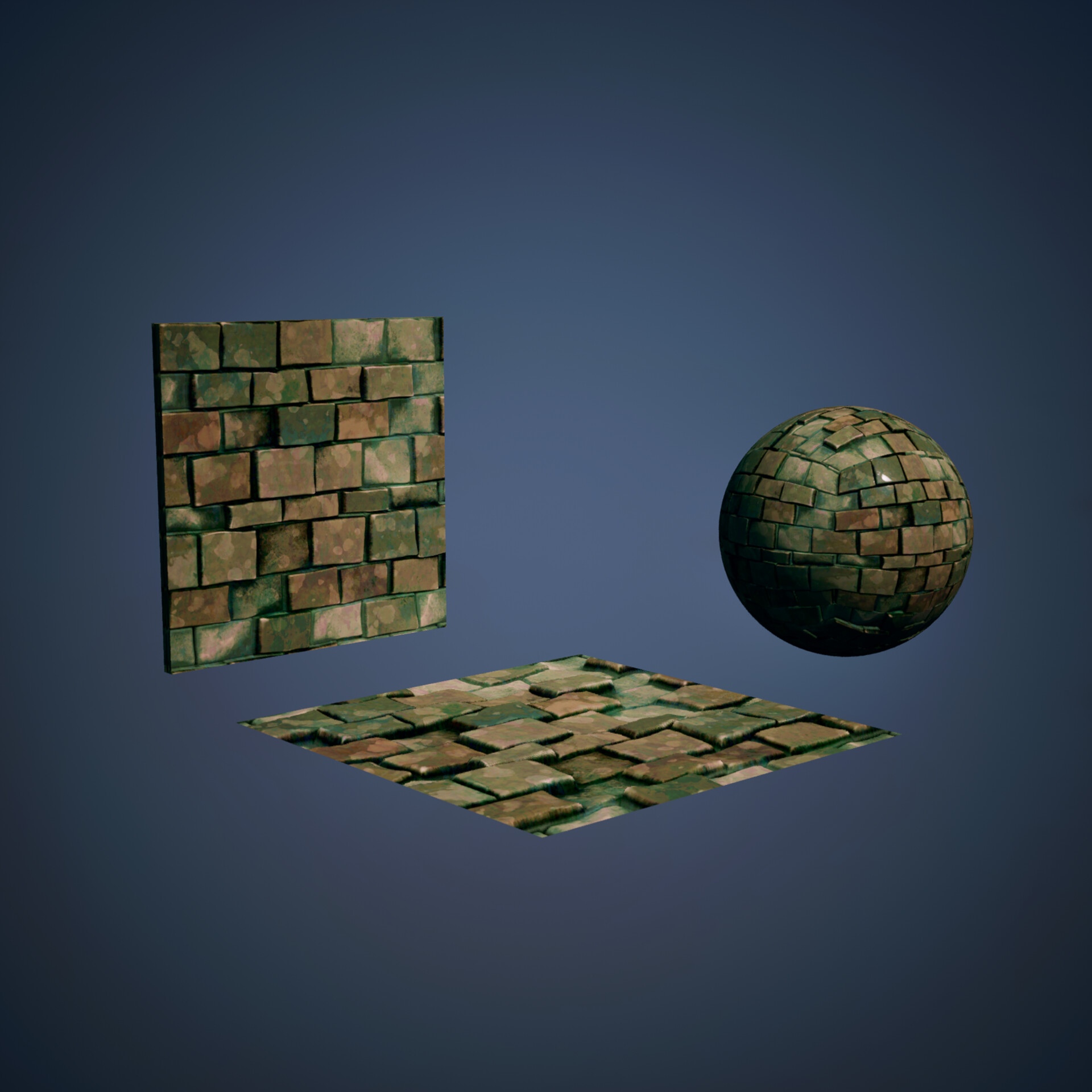 ArtStation - Stylized Parallax Occlusion Materials Pt 2. (UNREAL ENGINE)