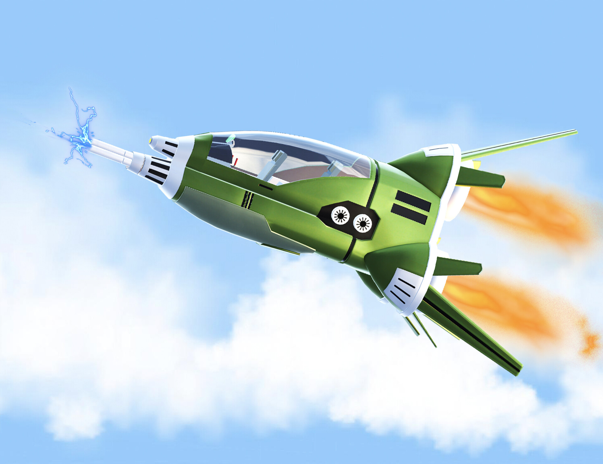 ArtStation - Fighter Pod