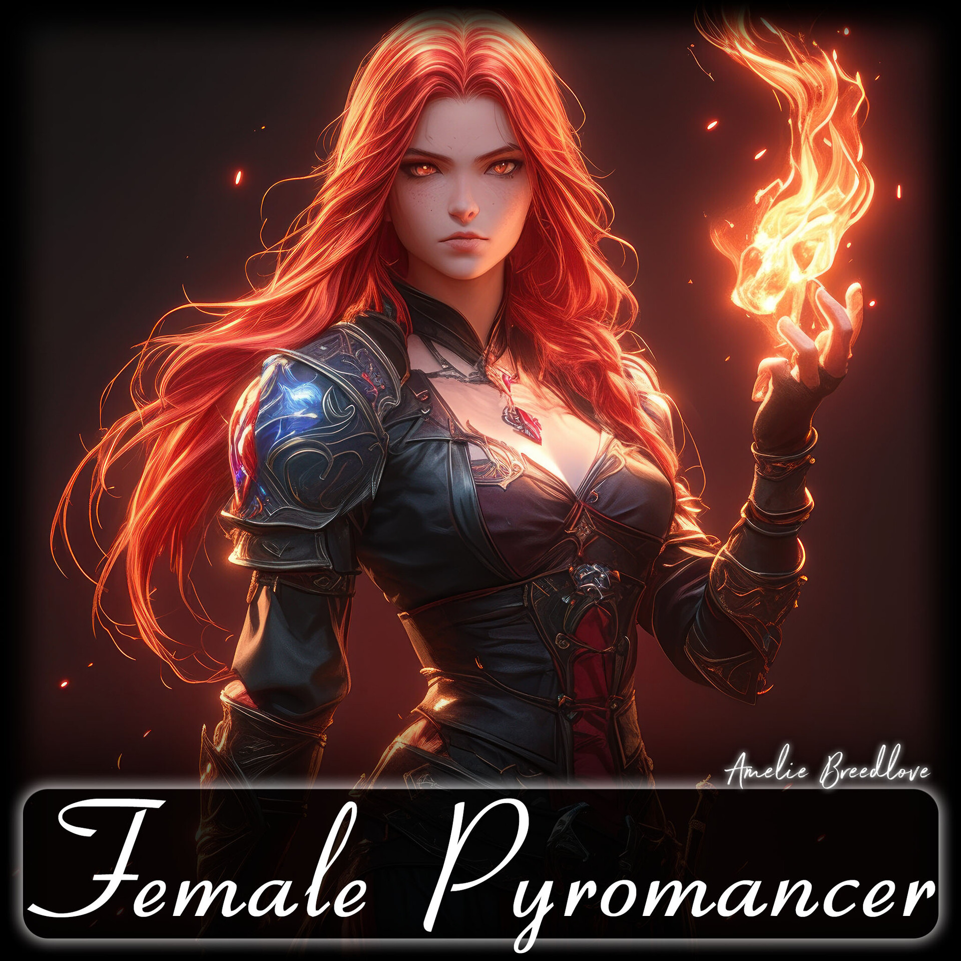 ArtStation - 400 Female Pyromancer Reference Pack | 4K | v.99