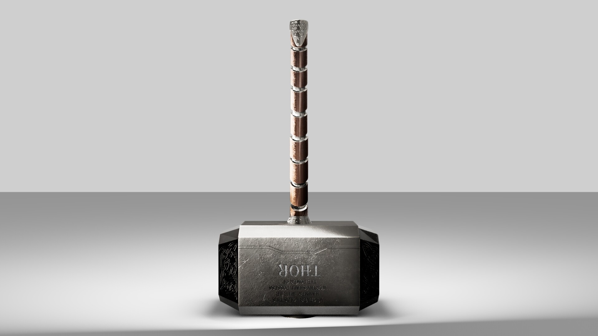 ArtStation - Thor's Hammer: Mjolnir Prop
