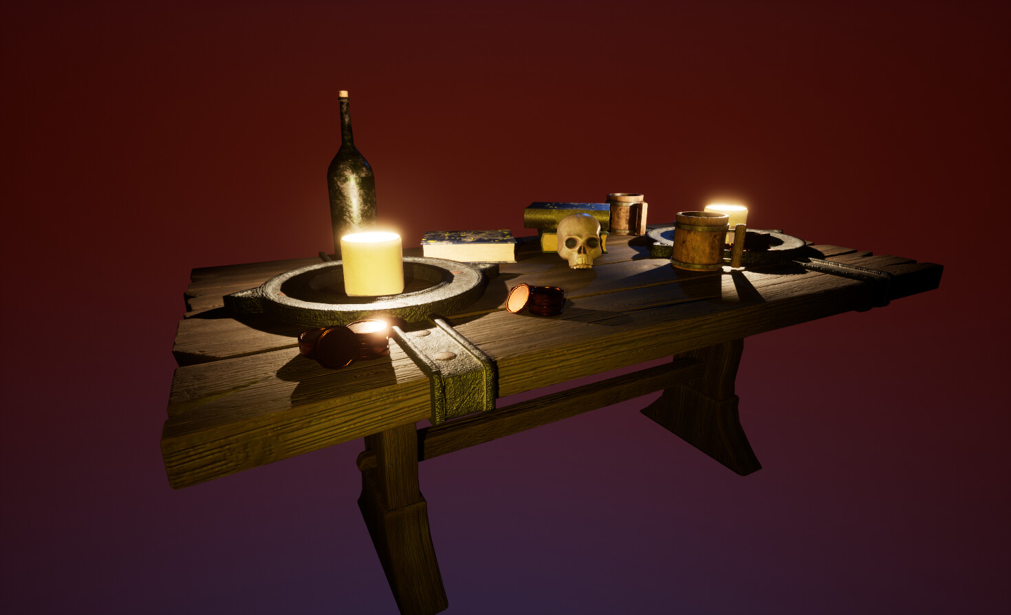 ArtStation - Medieval Table