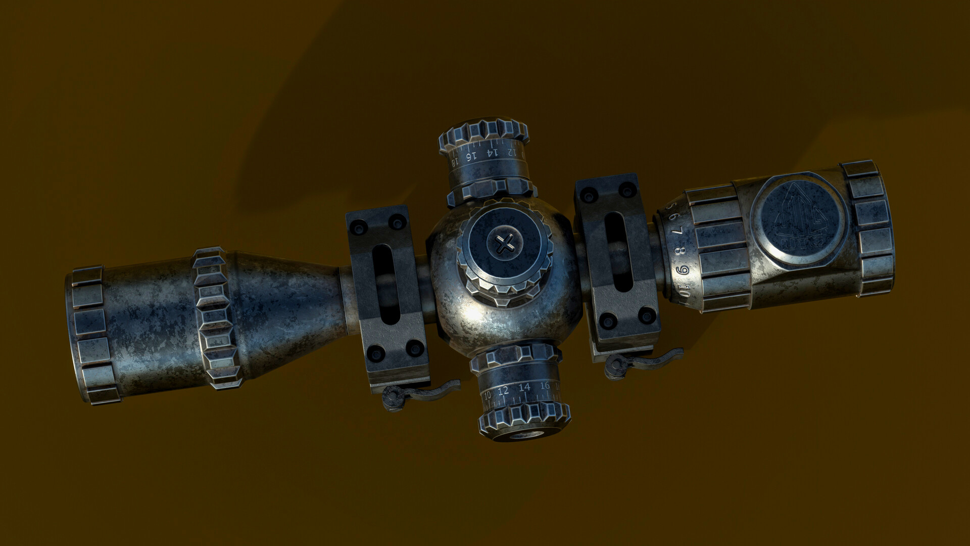 Reazul patowary - Rifle Scope Model for Game Asset