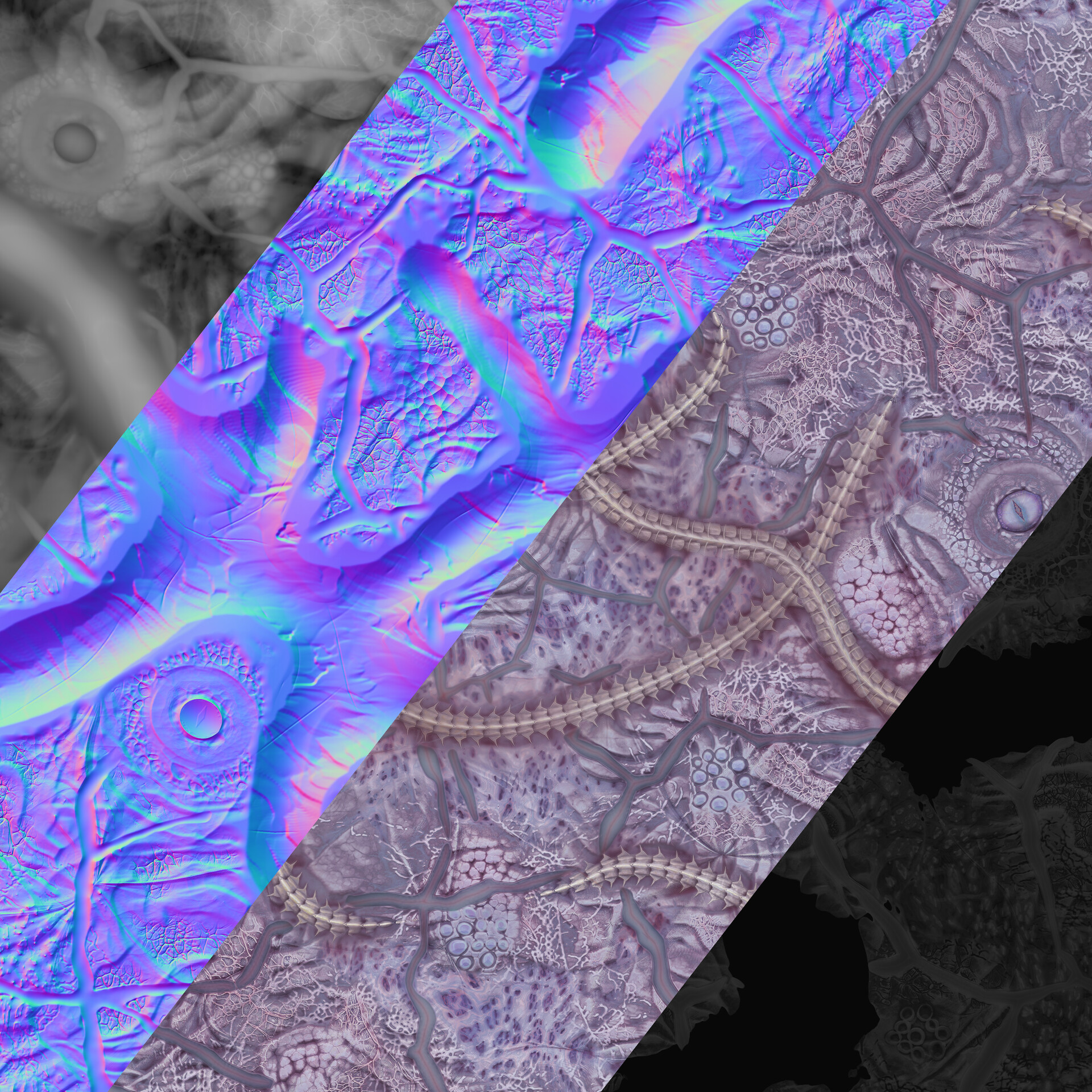 Asyinn - Alien Ground Materials