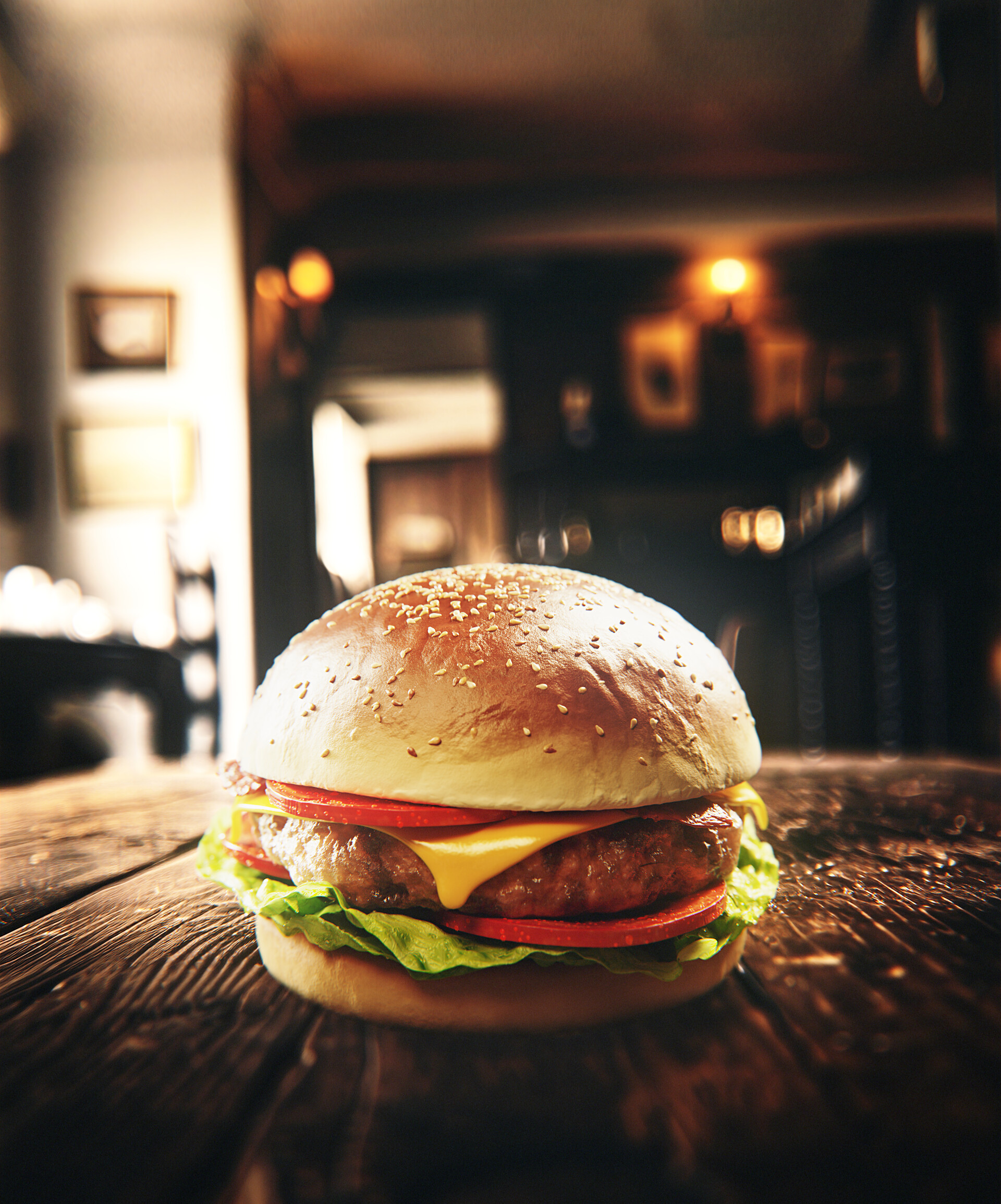 ArtStation - Burger - Tutorial Blender 4.2