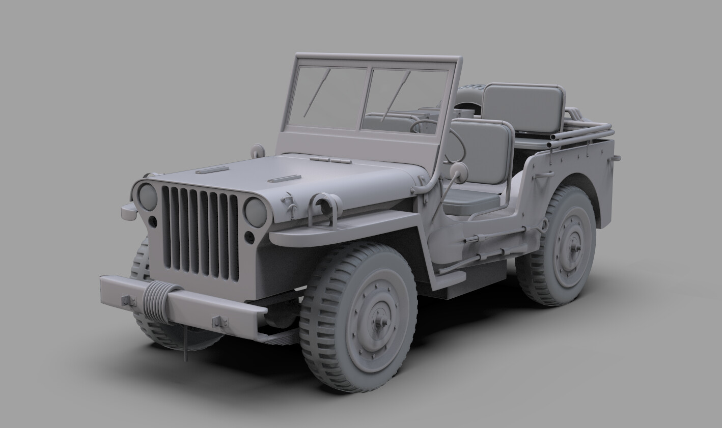 ArtStation - jeep
