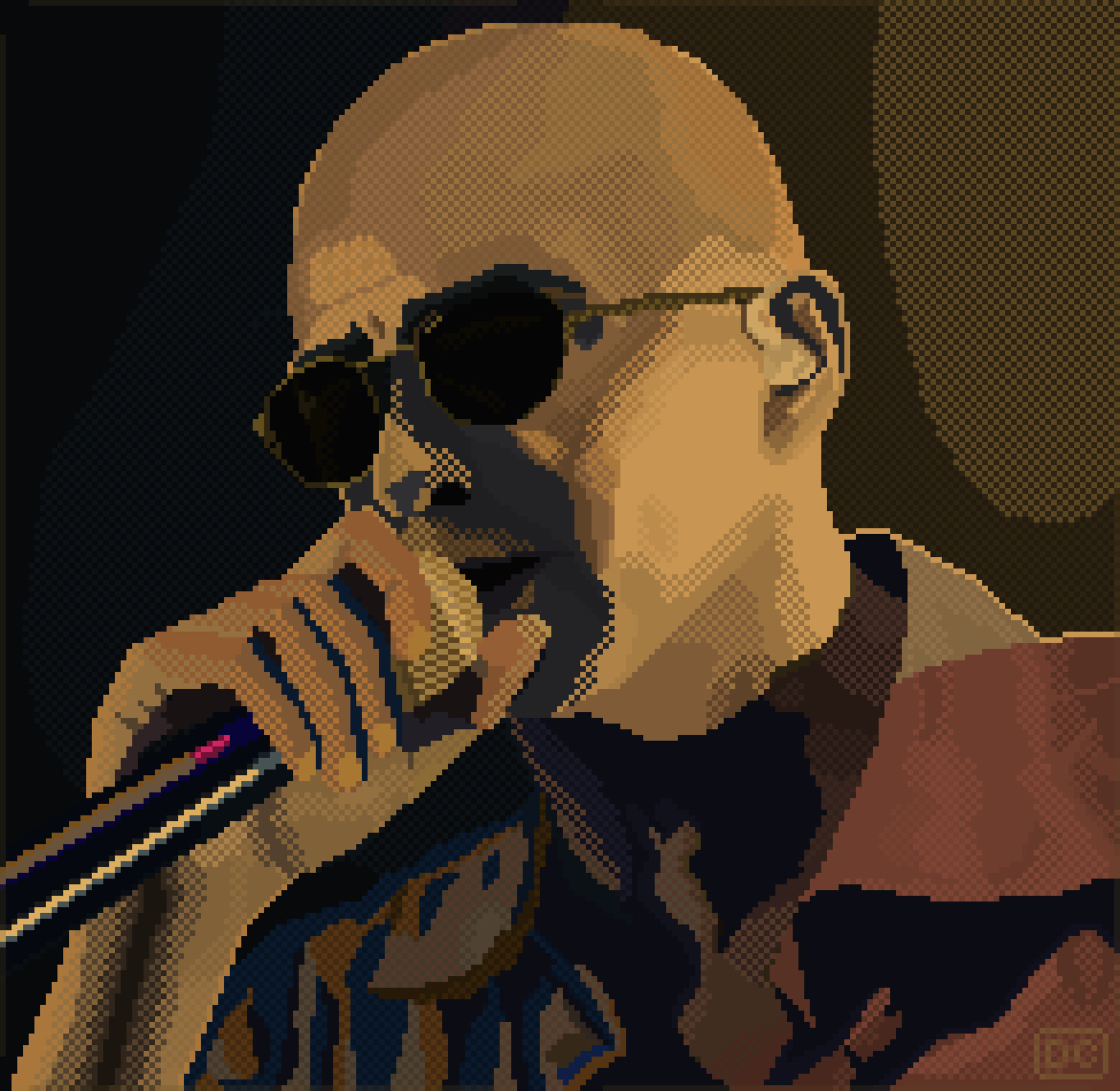 ArtStation - Indio Solari Pixel Art Tribute