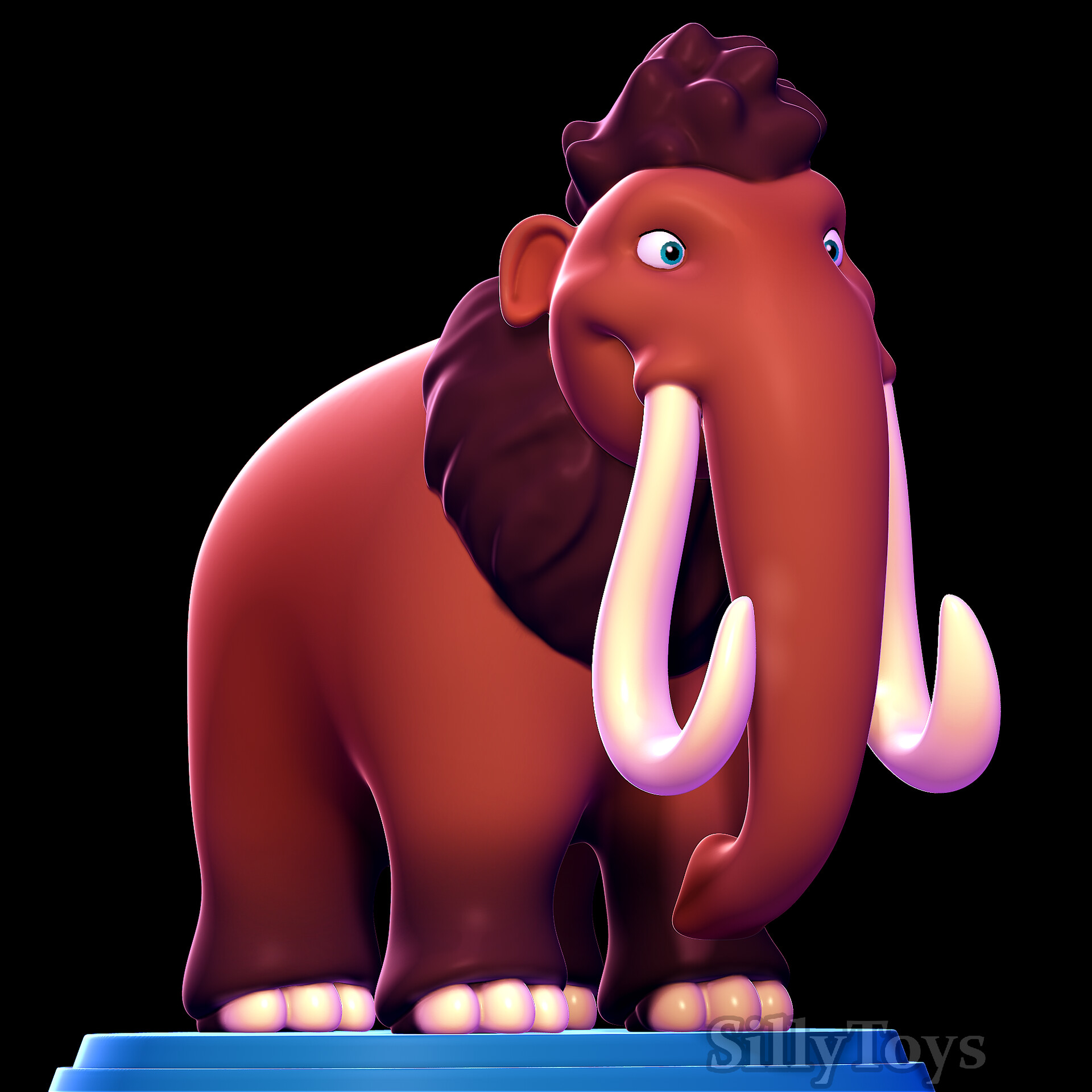 ArtStation - Julian - Ice Age 3D Print Model
