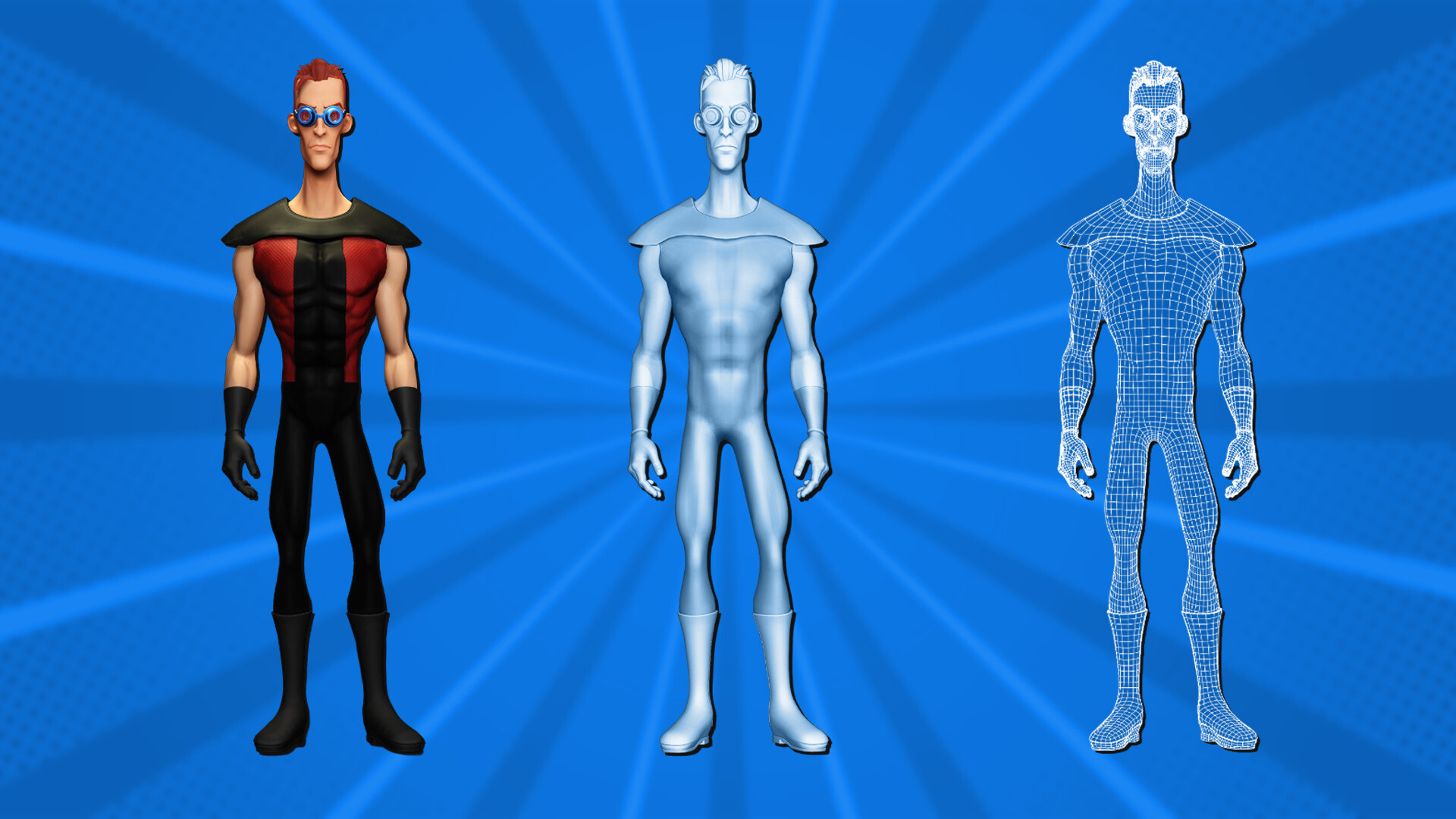Reallusion Inc. - Stylized 3D Characters - Comic Heroes