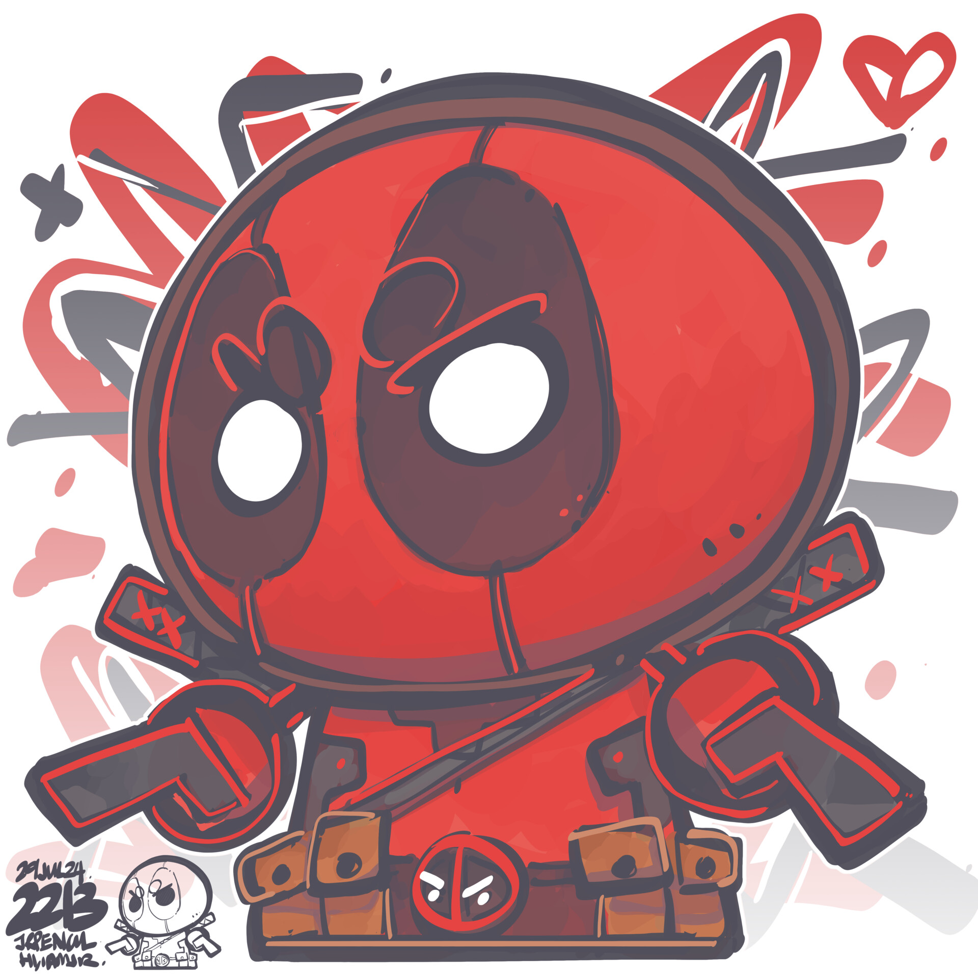 ArtStation - 2213 - Deadpool / 死侍 29 Jul 2024