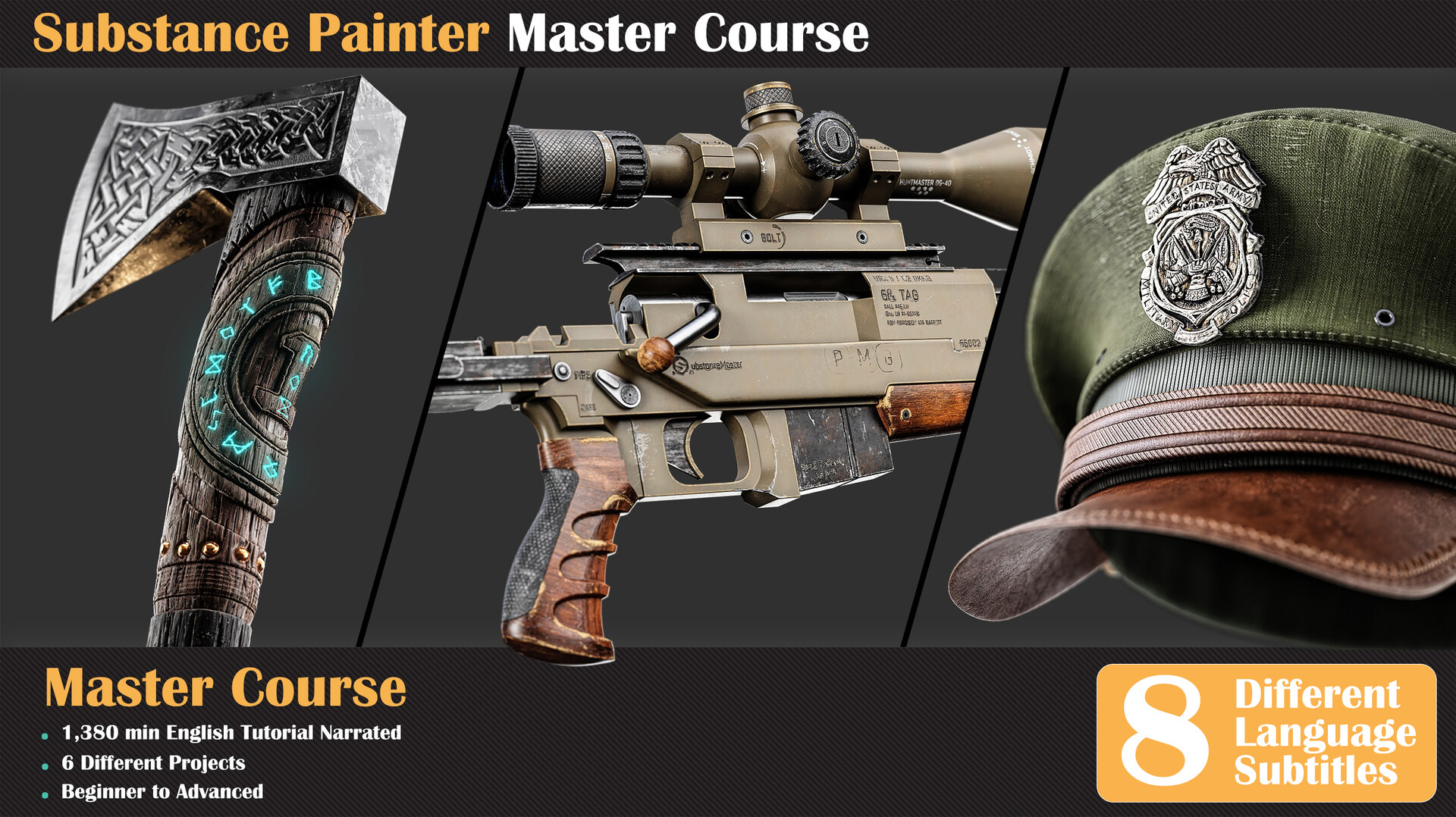 ArtStation - Substance Painter Master Course