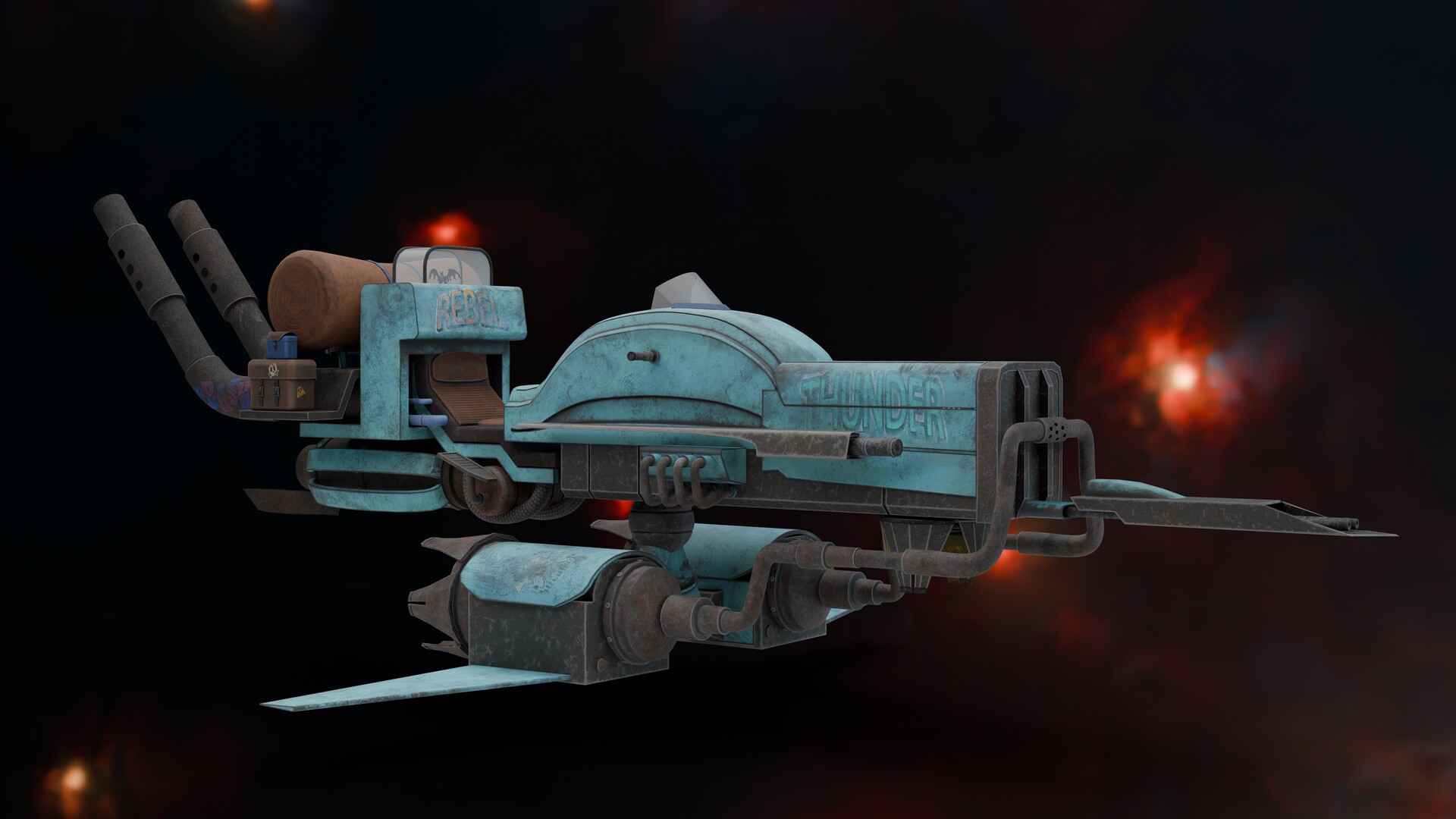 ArtStation - Striker Jet