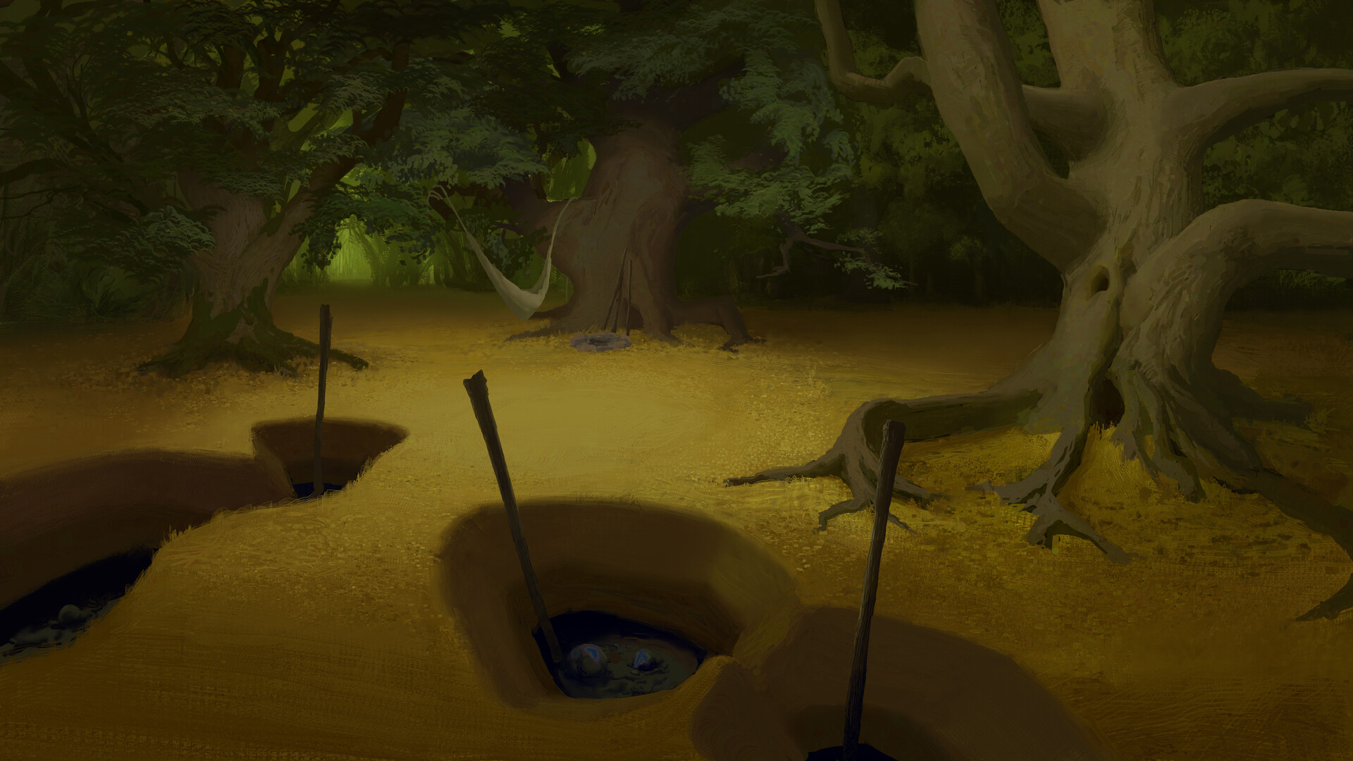 ArtStation - Tar pits