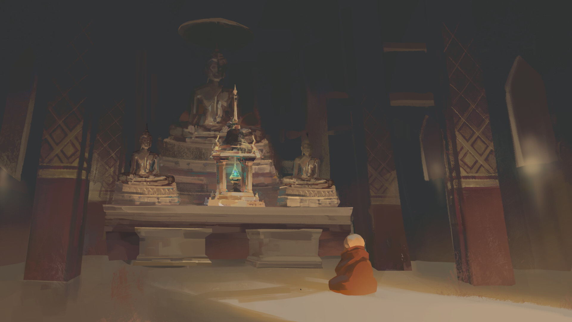 ArtStation - [SINERU] - Act 1: Nehn and his escape