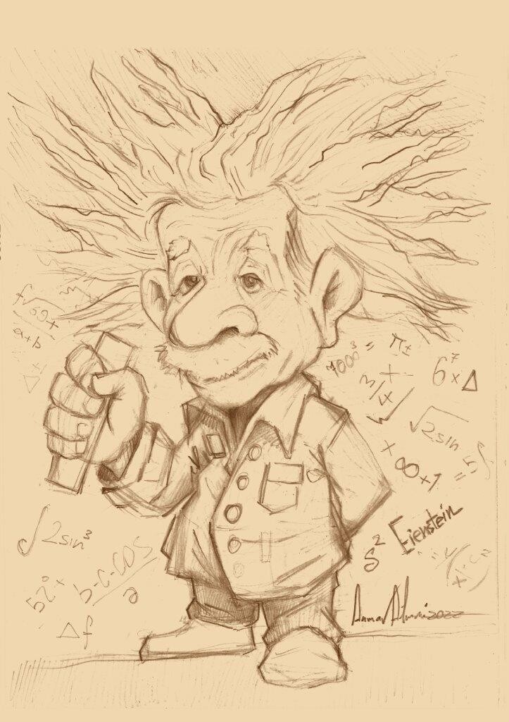 ArtStation - Albert Einstein (Animation Edition)