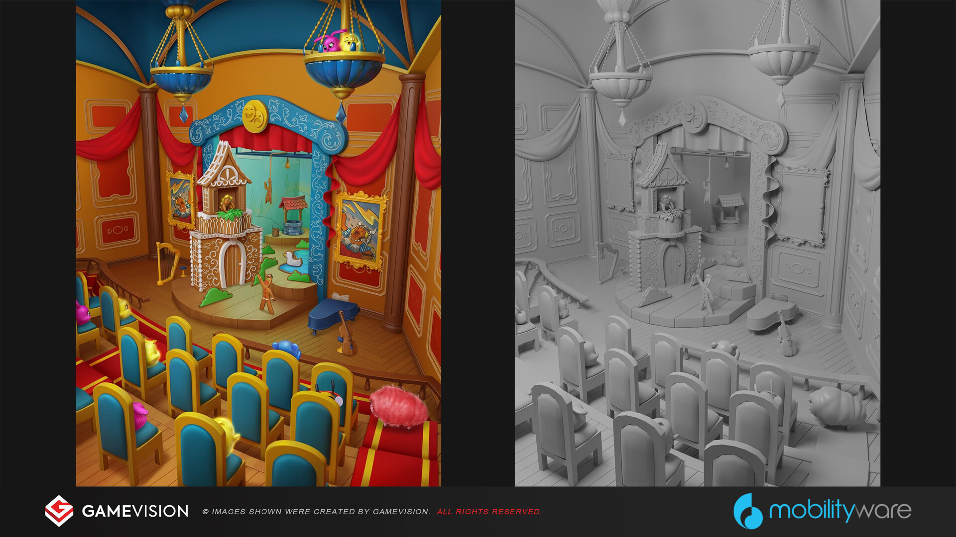 GameVision Studios - Candy Harvest Blast: Pre-Rendered Assets