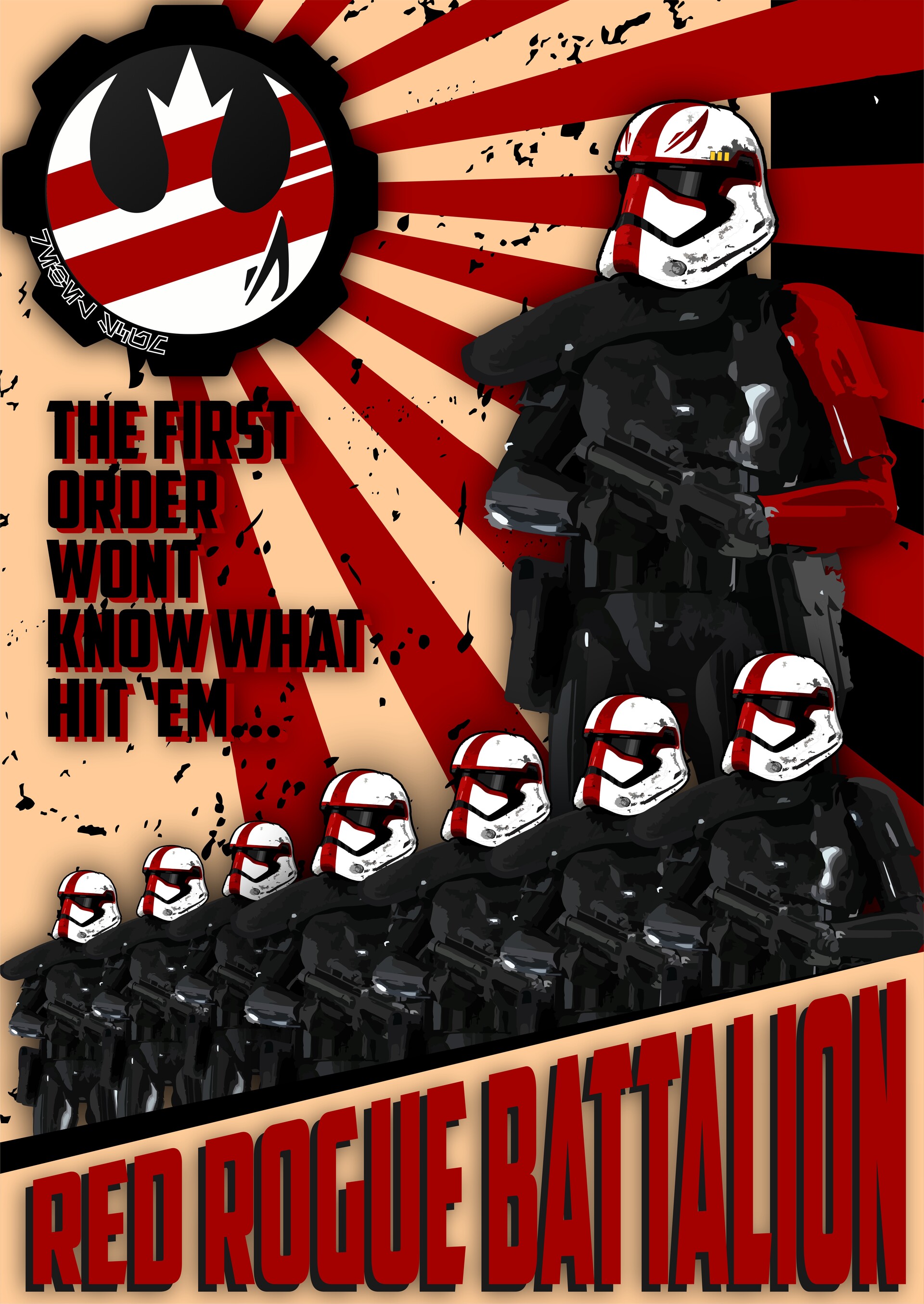 ArtStation - Red Rogue Star Wars Artwork