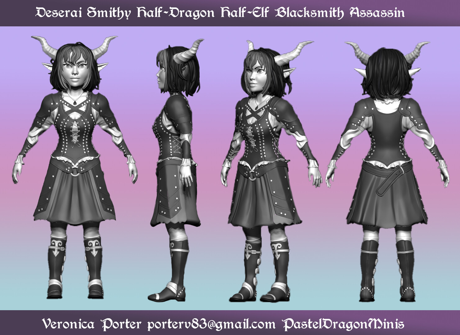 Veronica Porter - Deserai Smithy, Assassin Blacksmith High Resolution ...