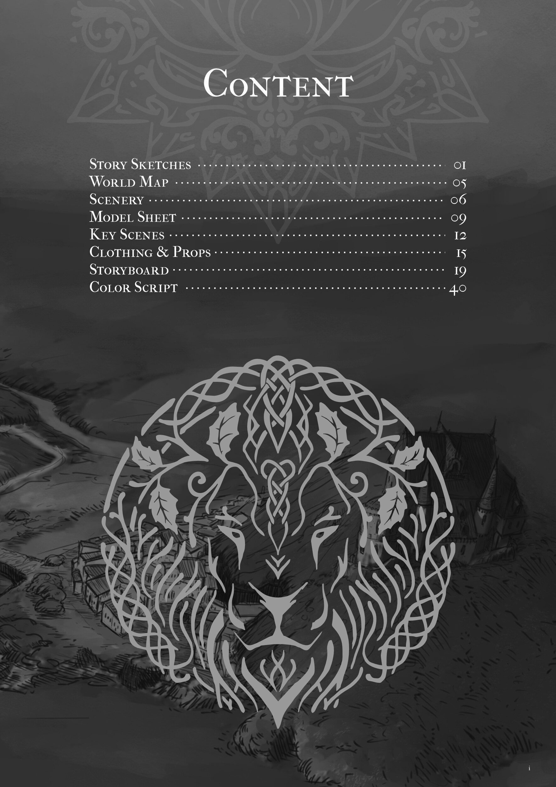 Lucas Sung Jun Hong - Artbook "The Wounded Lion"