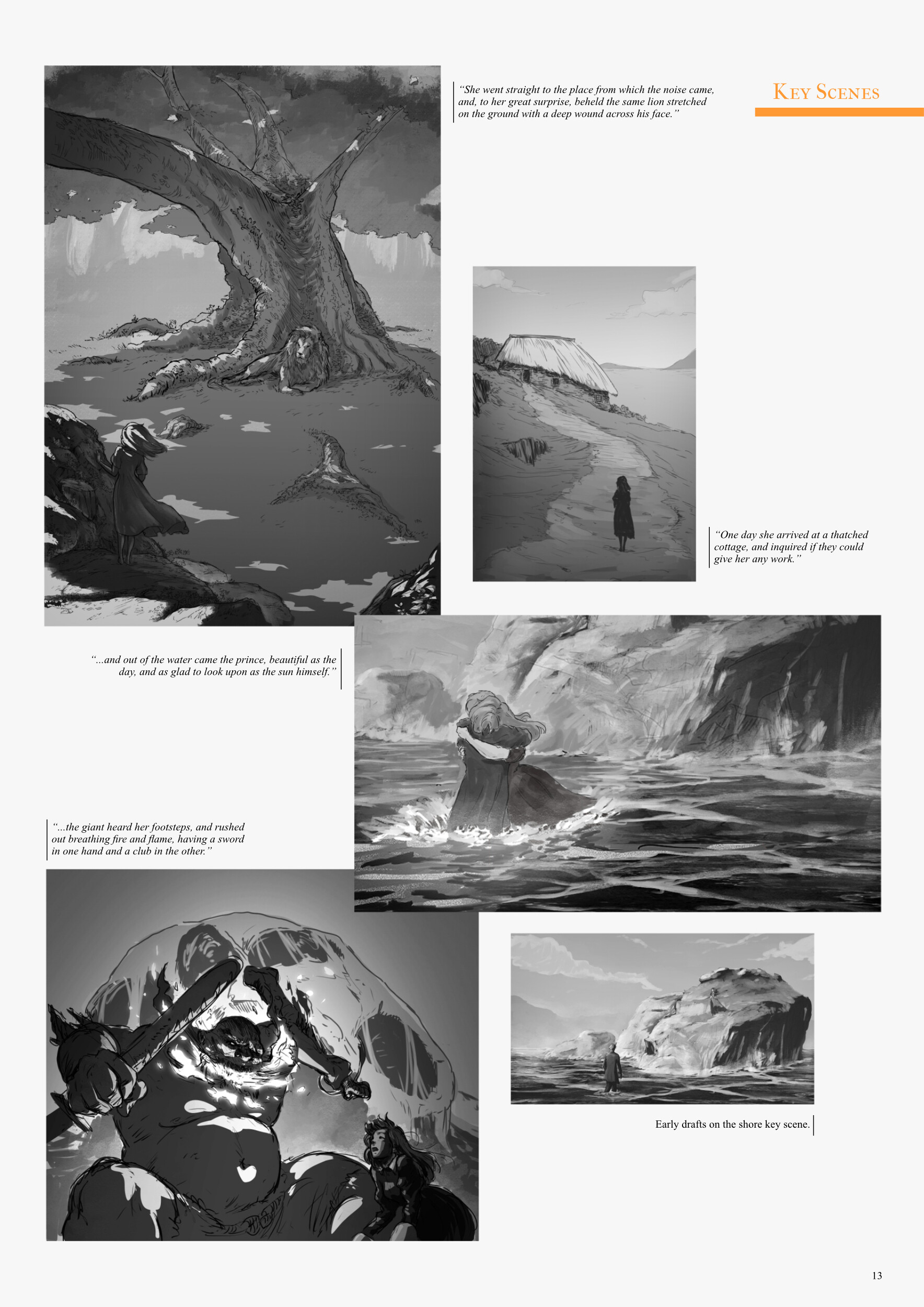 Lucas Sung Jun Hong - Artbook "The Wounded Lion"